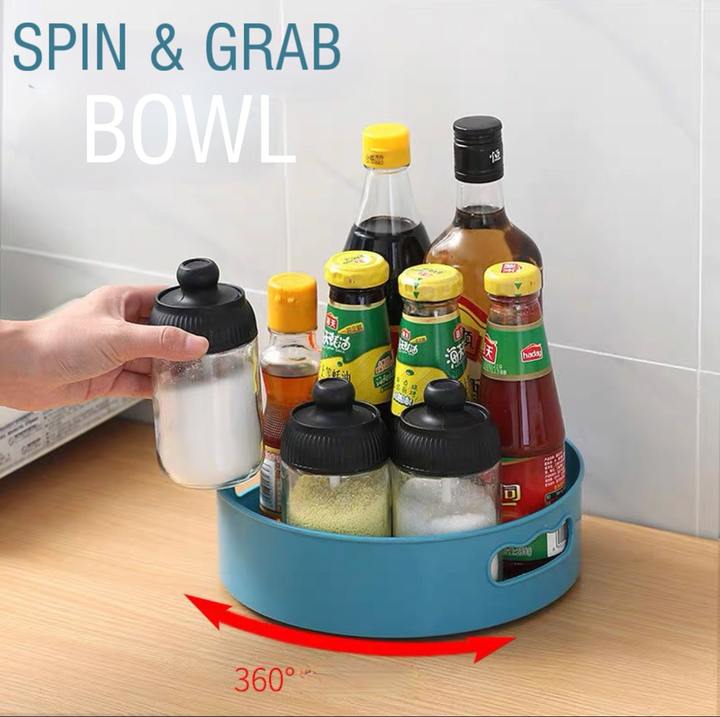 SPIN & GRAB 360 ROTATING BOWL – checklist